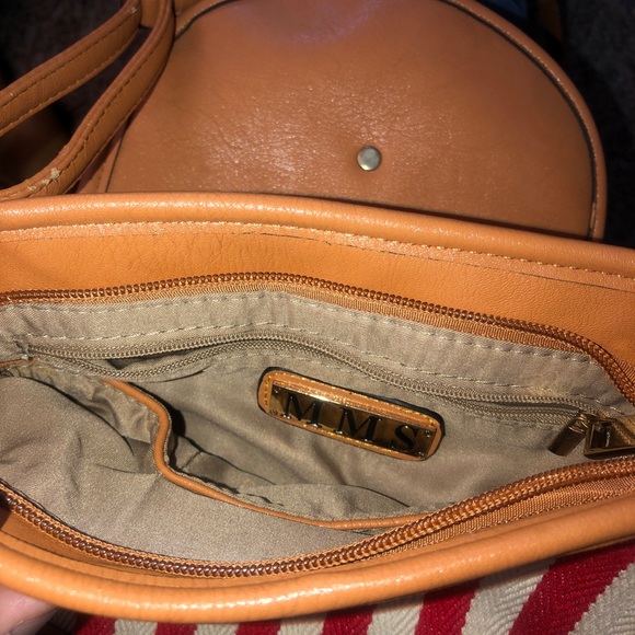 MMS Design Studio | Bags | Stripped Mms Crossbody Bag | Poshmark